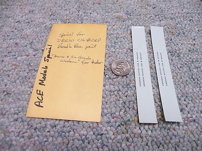 Manufacturer? decals HO Denver Rio Grande Western for tender car K10 | eBay