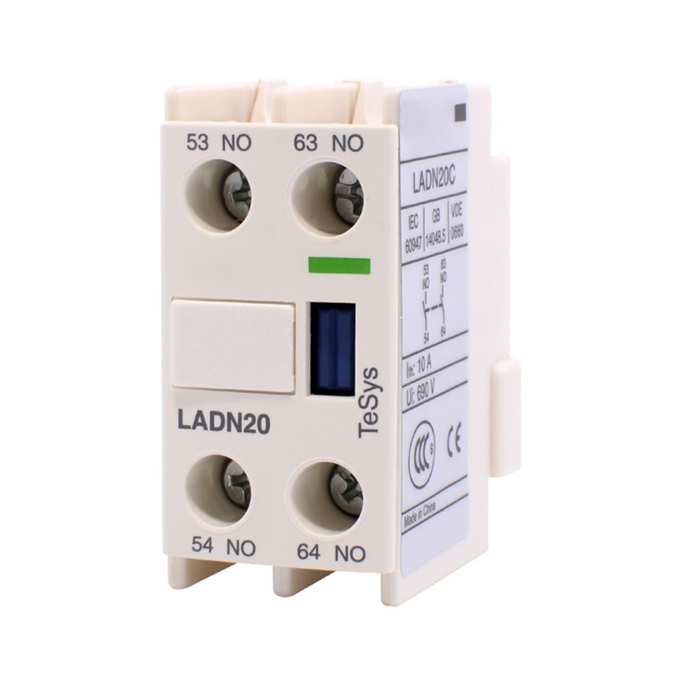 1PC For Auxiliary Contact Two Normally Open LADN20C AC Contactor | eBay