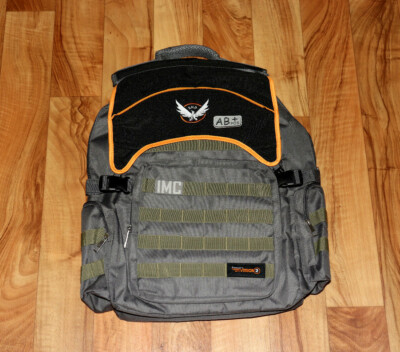 Tom Clancy's The Division 2 Rare Backpack Bag Shoulder Bag Xbox One PS4 ...