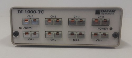 TESTED/CALIBRATE DATAQ Instruments, Inc. MODEL DI-1000TC-8 DI-1000-TC ...