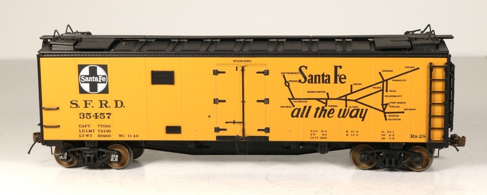 lot 7 of 4 ATSF freight cars/caboose | eBay