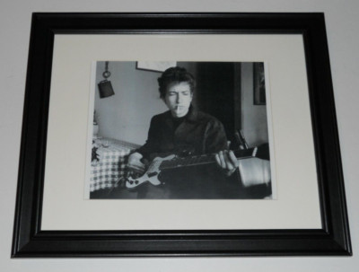 Framed Bob Dylan with Bass Guitar 1964 with Cigerette, Beautiful! 14 ...