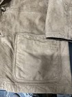 Orvis Bandera Leather Zambezi Safari Blazer Sport Coat Taupe Size 42 ...