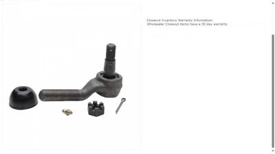 1974-78 Dodge/Plymouth/ Fargo B100-300 van MCQUAY-NORRIS ES2076L tie ...