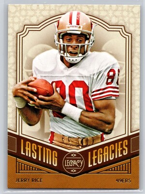 Jerry Rice 2020 Legacy Lasting Legacies! 49ers | eBay