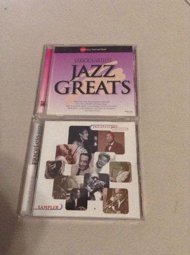 Jazz CDs Set of 2 "Priceless Jazz Collection" & "Various Artists Jazz ...