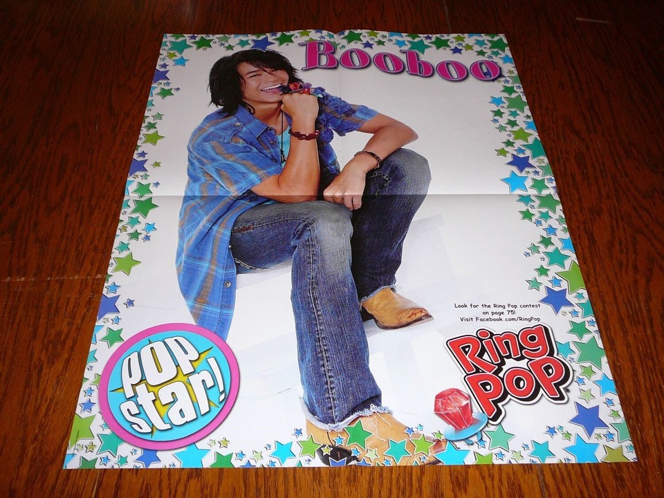 Justin Bieber Bahamas poster Booboo Boo Boo Stewart centerfold picture ...