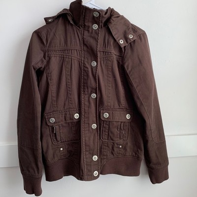Vanity Brown Utility Jacket Size Medium | eBay