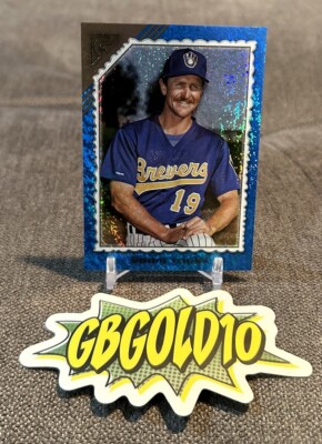 2022 Topps Gallery - Blue Pattern #191 Robin Yount /50 | eBay