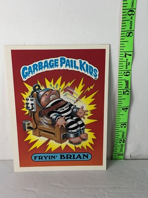 Garbage Pail Kids Frying' Brian 5x7 Card Vintage | eBay