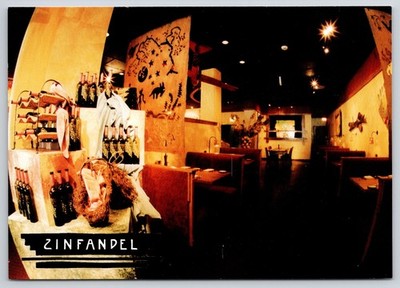 Zinfandel Restaurant Interior View Chicago IL Postcard UNP 4x6 ...