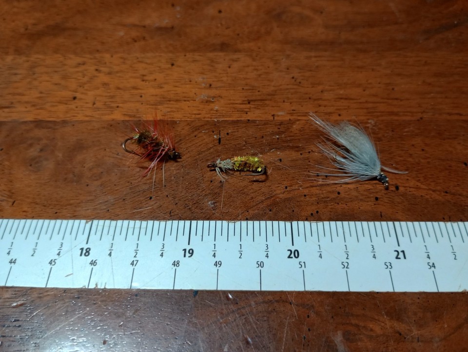 Vintage? Fishing Lures Lot Flies For Fly Fishing Trout Bass Muskie ...