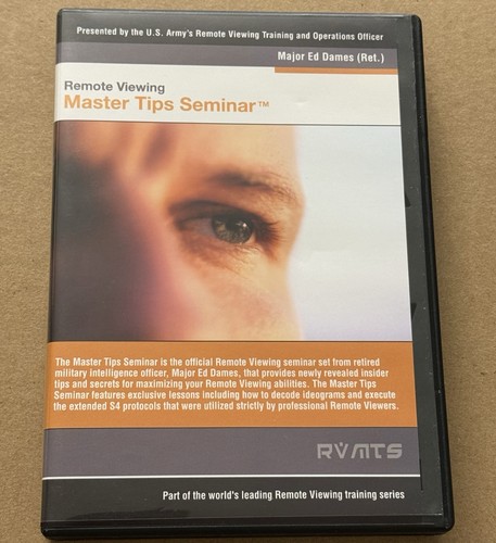 Remote Viewing Master Tips Seminar 4 DVD set Major Ed Dames | eBay