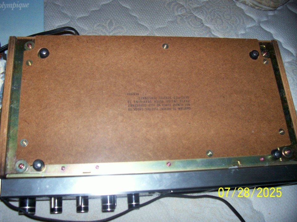 Vintage PANASONIC IC FET FM AM Multiplex Stereo RE-7680 Receiver Amp ...