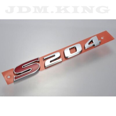 Subaru Genuine G11 IMPREZA WRX STi Rear S204 Emblem Badge 93073FE860 ...