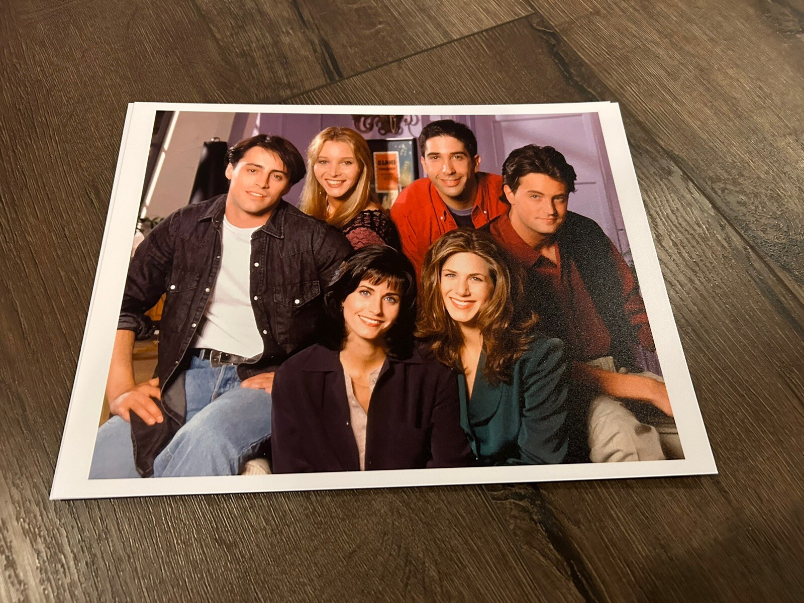 FRIENDS Cast Art Photo 11x14 Rachel Phoebe Monica Chandler Poster Ross ...