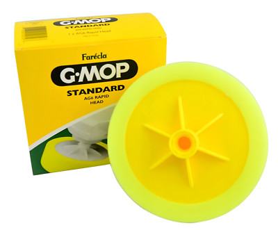 x1 FARECLA G-MOP G Mop 6" YELLOW Compounding Head 14mm thread GMH601 ...