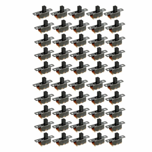 55 Pcs 3 Terminals PCB Mount 2 Position SPDT Horizontal Micro Mini ...