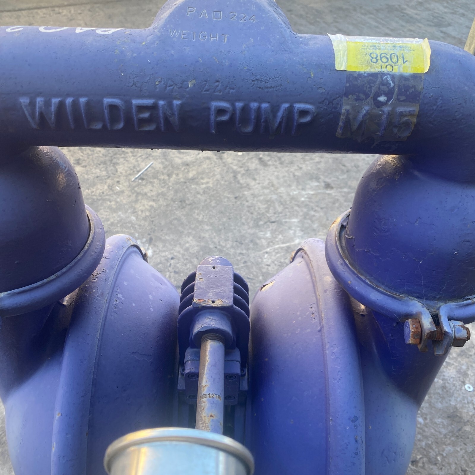 Wilden M15 3” 80mm DN80 Air Operated AODD double diaphragm pump TC-316 ...