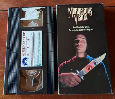 Rare VHS Murderous Vision Paramount Pictures, Bruce Boxleitner, Laura ...