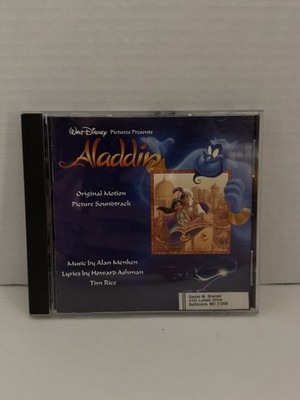 Disney's Aladdin OG Motion Picture Soundtrack (CD, 1992) EX Cond | eBay