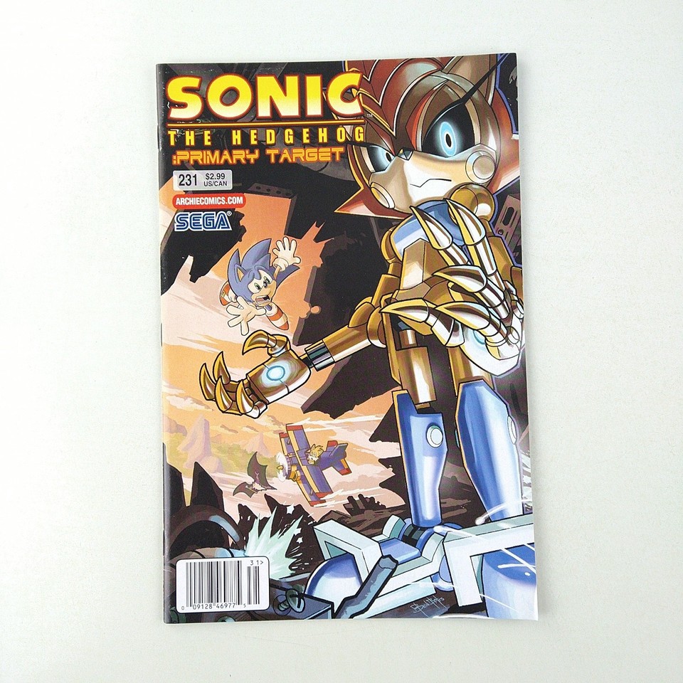 Sonic The Hedgehog #231 Rare NEWSSTAND VF/NM (2012 Marvel Comics) | eBay