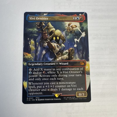 Vivi Ornitier (Borderless) 0321 (M) MTG Final Fantasy (FIN) (EN) | eBay