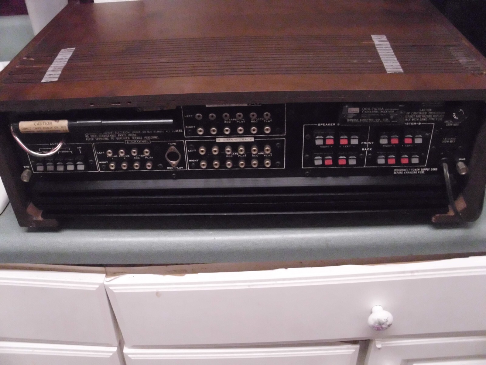 sansui receiver QRX--7500A QUAD IN WORKING CONDITION | eBay