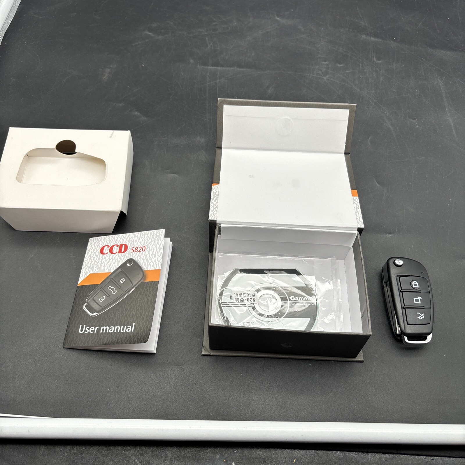 HD 1080P Mini Car Key Camera Video Spy Cam Portable Small Security DVR ...