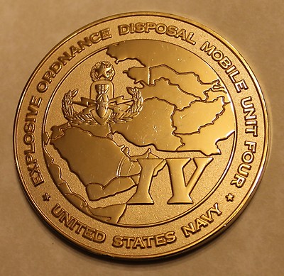 Explosive Ordnance Disposal Mobile Unit 4 Ser #76 MiddleEast Navy ...
