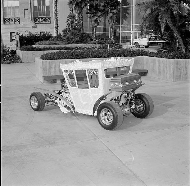 Ed Roth Druid Princess Addams Family Car 1966 3 Motor Racing Old Photo ...
