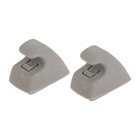 2Pcs Car Sun Visor Support Clip Retainer Fastener Clip Hook Bracket ...