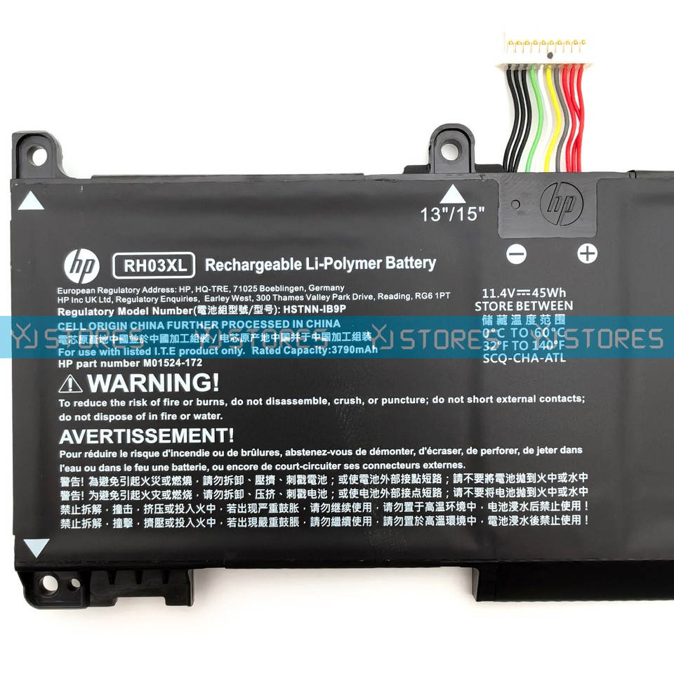 Genuine RH03XL Battery for HP ProBook 430 440 630 650 G8 HSTNN-OB1T ...