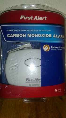 First Alert CO400 Carbon Monoxide Alarm Battery Powered | eBay Australia
