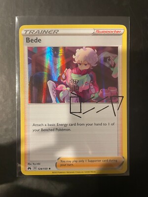 Pokémon TCG Bede Crown Zenith 124/159 Holo Holo Rare (NM-MT) | eBay