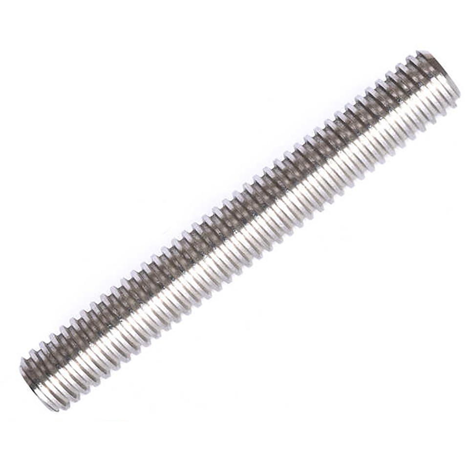 T10-T36 Trapezoidal Right-Hand Threaded Rod Lead Screw A2 Stainless ...