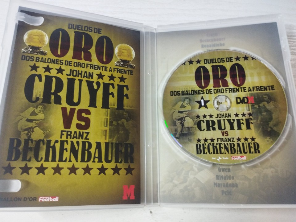 Johan Cruyff Vs Franz Beckenbauer Duelle de Bälle de Gold - DVD Region ...