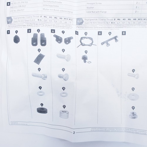 NC750X NC750S Active PRO Side Carrier Side Case Fitting Box Rack System ...