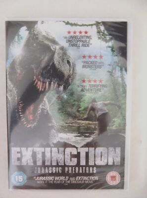 58770 DVD - Extinction Jurassic Predators [NEW / SEALED] 2015 HFR 0318 ...