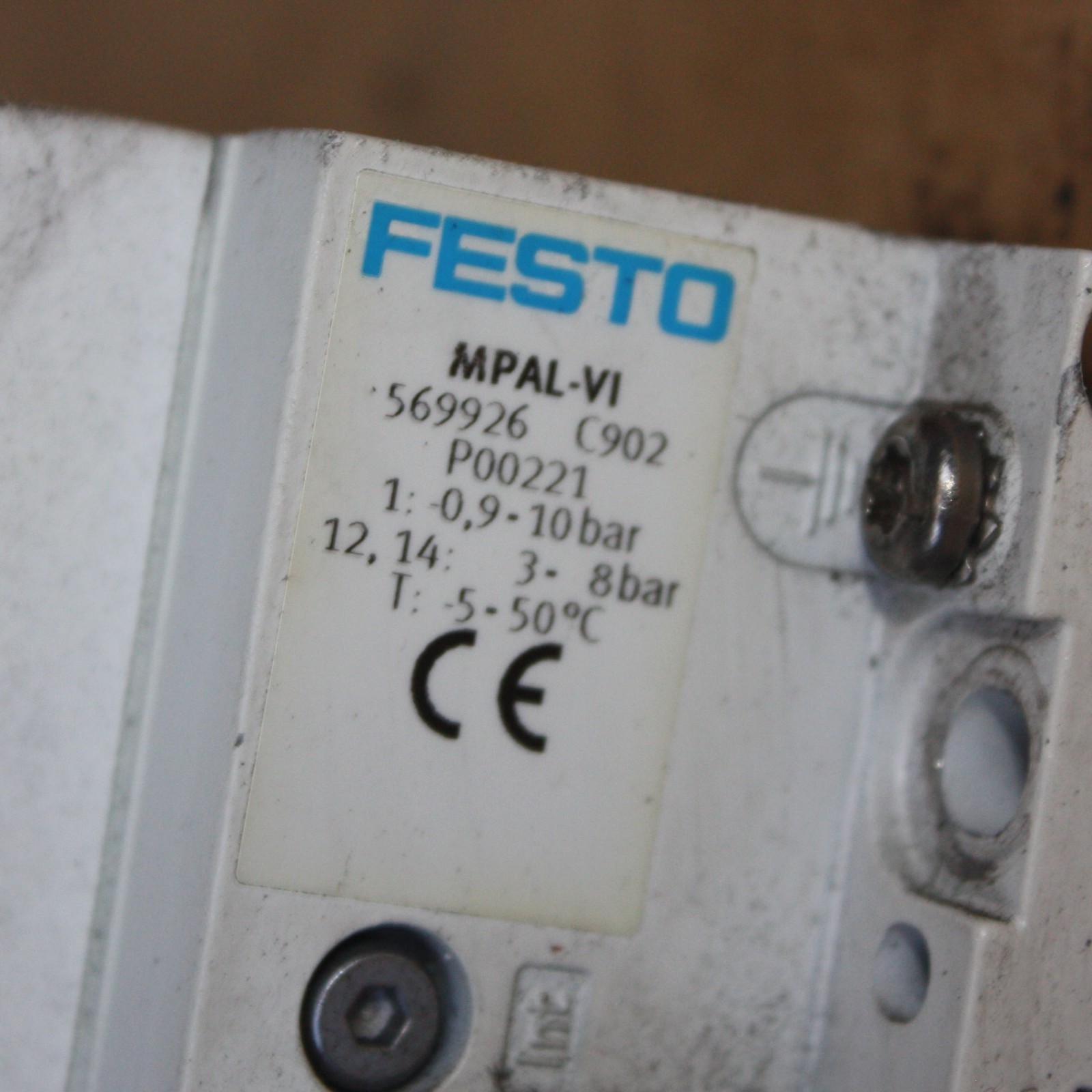 FESTO Pneumatic Solenoid Valve x16 Manifold terminal MPAL-EPL-SD44 ...