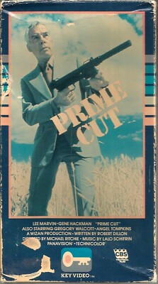Prime Cut VHS 1985 Lee Marvin Gene Hackman Sissy Spacek Action Crime Gangster R | eBay