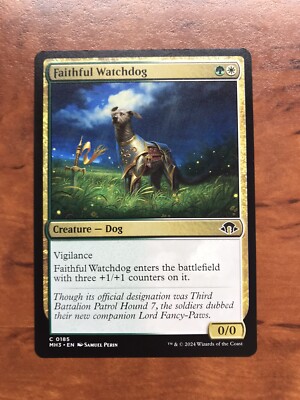Faithful Watchdog MTG Magic the Gathering Card NM Near Mint Modern ...