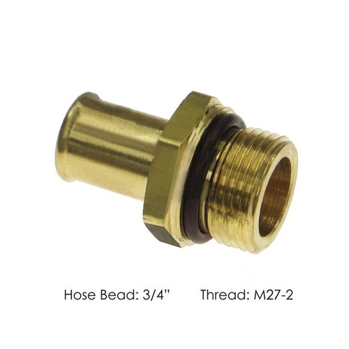 Bead Fitting 3/4in Hose X M27x2.0 177.88112M27 V381089, V38-1089 | eBay