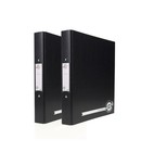 Ring Binder A4 Jet Black High Quality Strong 2 Ring File Document ...
