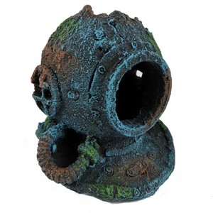 Aquarium Divers Helmet Diving Hide Fish Tank Decoration Ornament ...