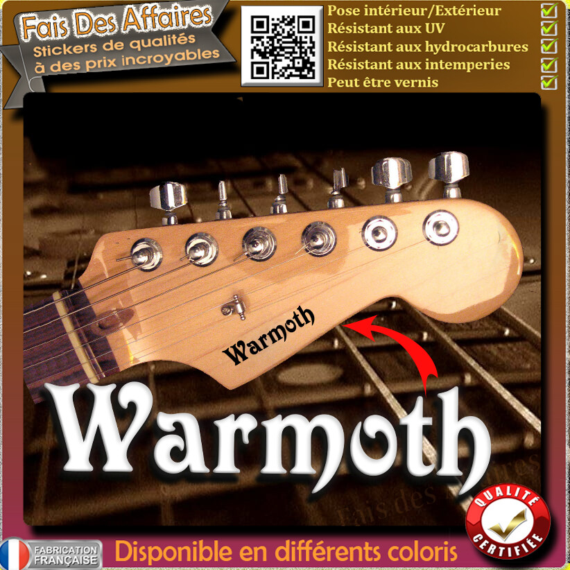 Warmoth Headstock Logo