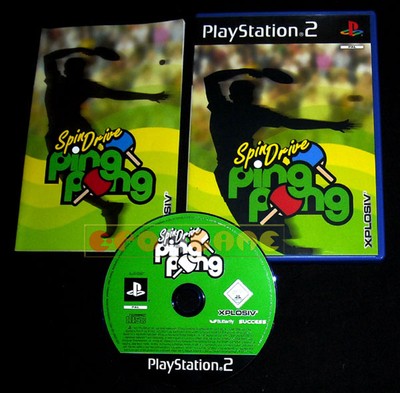 SPINDRIVE PING PONG Ps2 Versione Ufficiale Italiana 1ª Edizione ...
