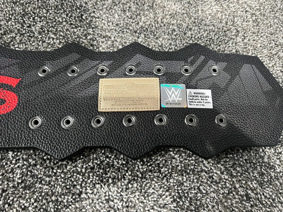 ROMAN REIGNS Autograph SIGNED WWE 1316 Days Tribal Chief Champion Belt ...