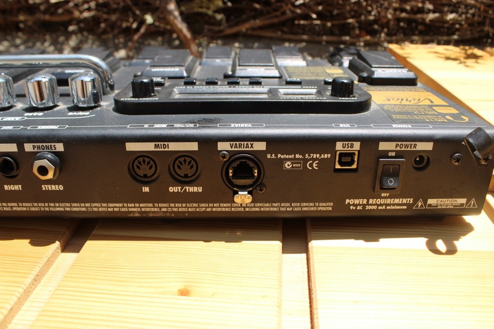 Line 6 POD XT Live Multi-effects Pedal Pro Guitar Tone Multi-FX Amp ...