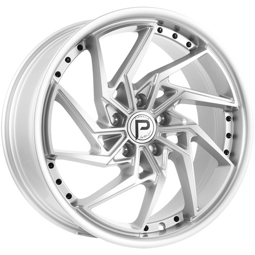 Pinnacle P326 Stinger 20x8.5 5x4.5" +35mm Silver Wheel Rim 20" Inch | eBay
